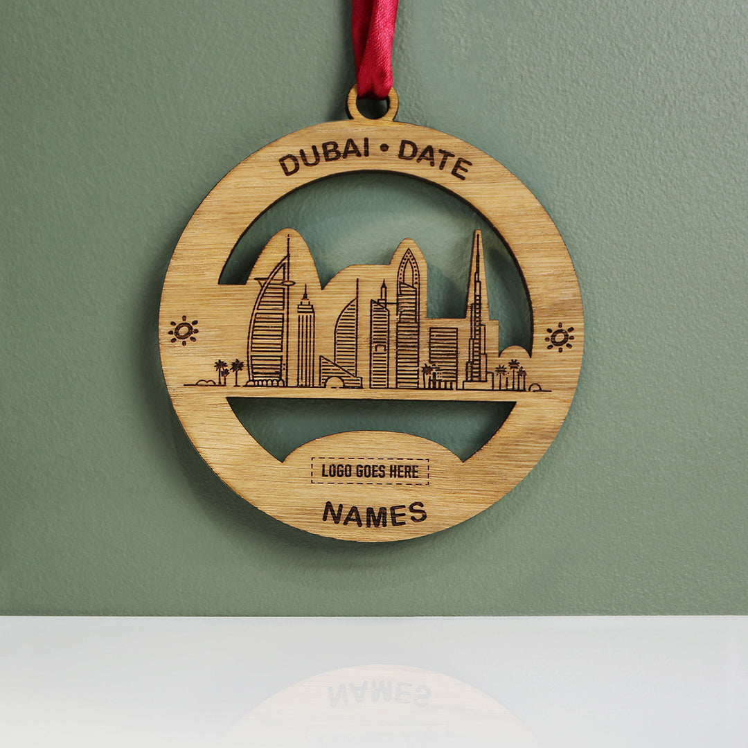 Oak Dubai Circle Memento (up to 6 names) – Myteandboo